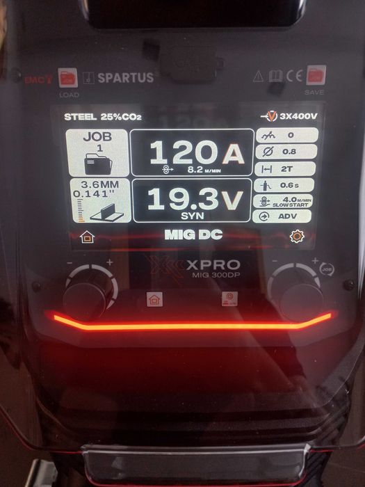 Máquina de soldar SPARTUS XPRO MIG 300DP Apúlia E Fão • OLX.pt