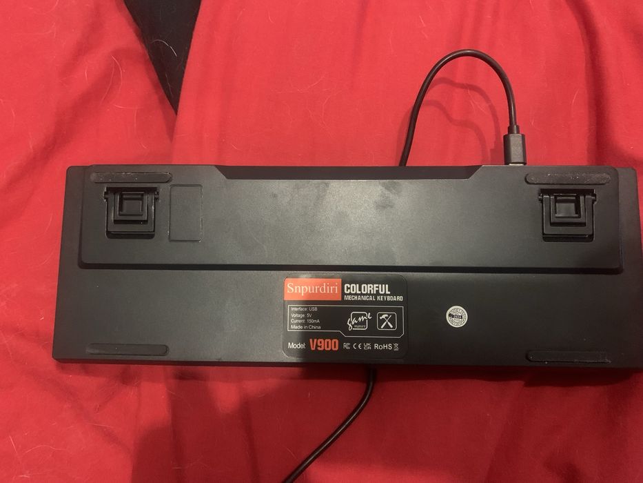 Механическая игровая клавиатура Snpurdiri V900 RGB-подсветка): 500 грн ...