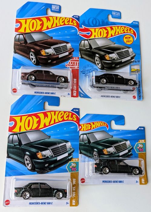 W124 Hot Wheels Mercedes 500 E Хот Вілс Мерседес Вовчок Волчок Волк ...