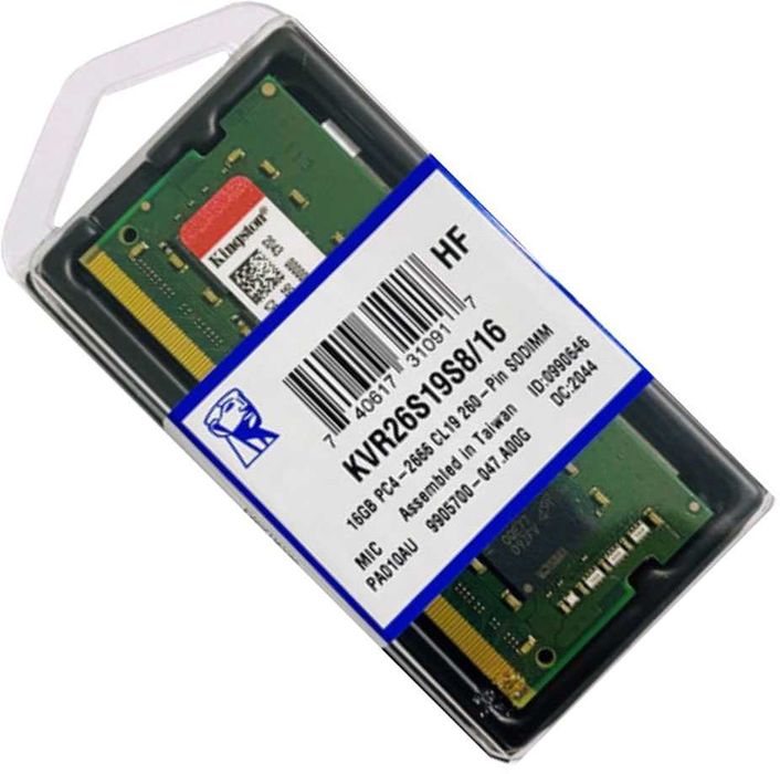 Для ноутбука Kingston So Dimm Ddr4 16gb 2666 Mhz Новая 849 грн Запчасти для ноутбуков Днепр