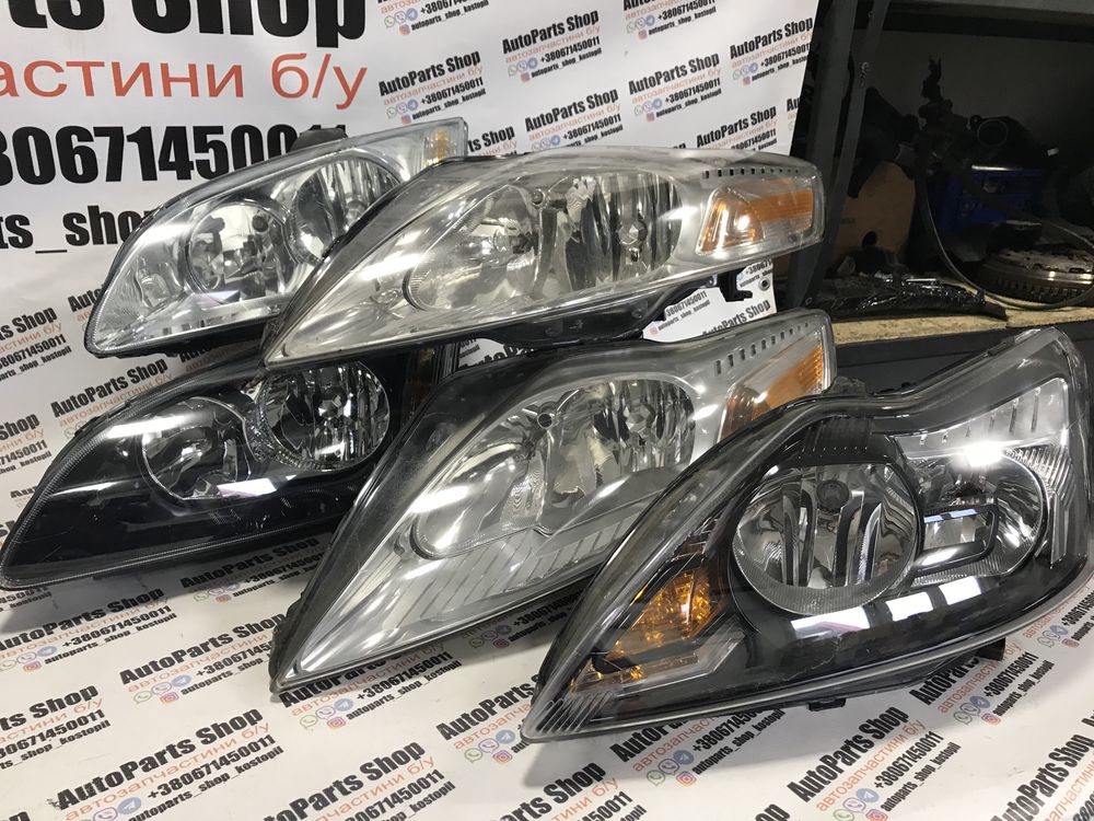 Фара Форд Фокус оптика Ford Focus 1 2 3 mk фары фарра форт форд фокус ...