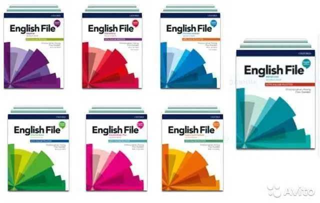 English File 4th edition. American English File 2nd edition: 18 грн ...