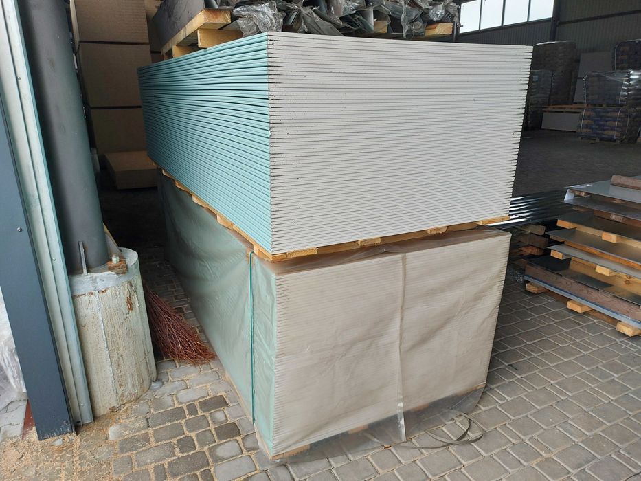 Гіпсокартон стіновий звичайний та вологостійкий Rigips/Knauf.: 356.20 ...