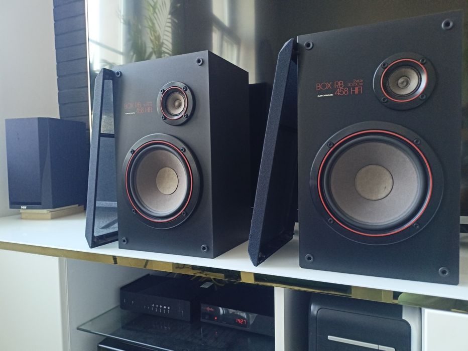 [Kolumny] GRUNDIG BOX RB 458 HiFi - Vintage Świdnica • OLX.pl
