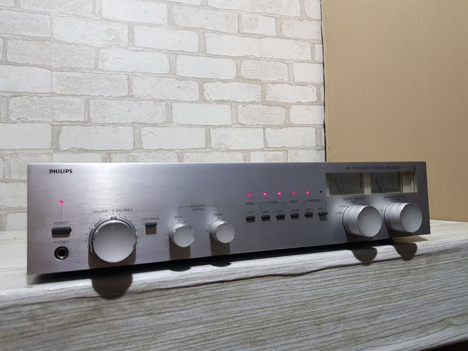 Стерео підсилювач/усилитель Phillips AH306 2х80Вт б/у з Німеччини: 4 ...