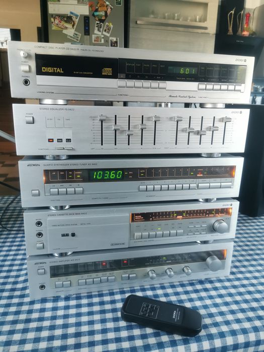 Wieża Stereo Unitra Diora MacWatts SSL 0422- 5 el. SUPER STAN Radmor Bolesławiec • OLX.pl