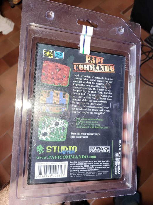 Papi commando - sega mega drive Caldas da Rainha • OLX Portugal