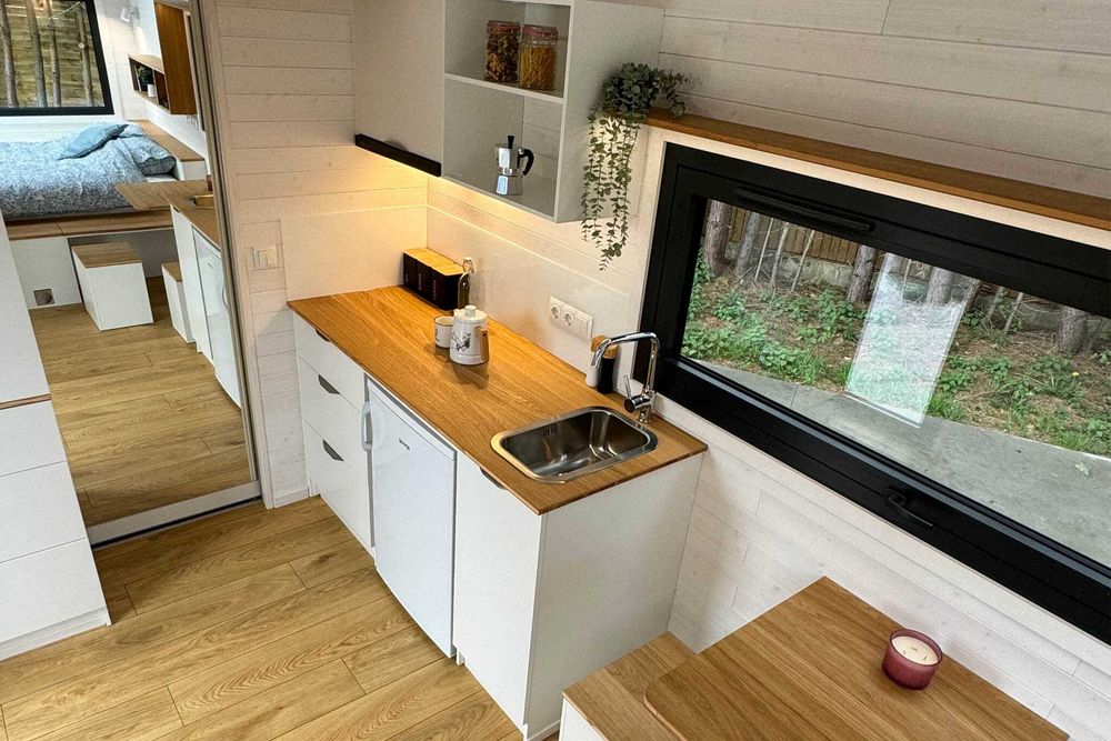 MOON - Tiny House, dom na kołach, dom caloroczny, dom mobilny Tarnowskie Góry • OLX.pl