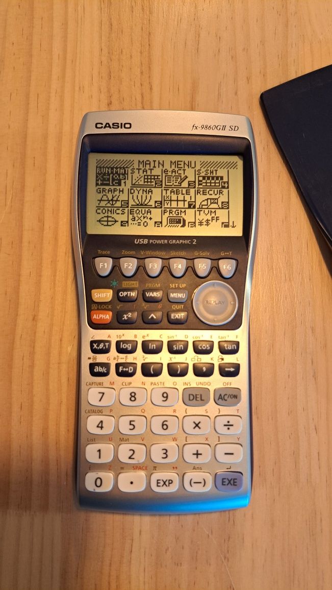 Calculadora Grafica CASIO fx-9860GII SD São Domingos de Rana • OLX Portugal Calculadora Grafica CASIO fx-9860GII SD São Domingos de Rana • OLX Portugal