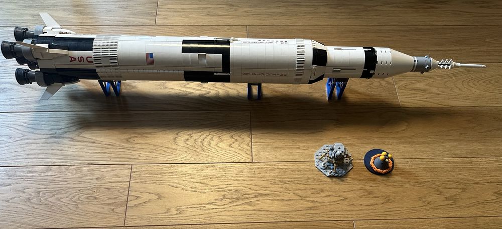 LEGO Ideas 92176 Rakieta NASA Apollo Saturn V Warszawa Bielany • OLX.pl