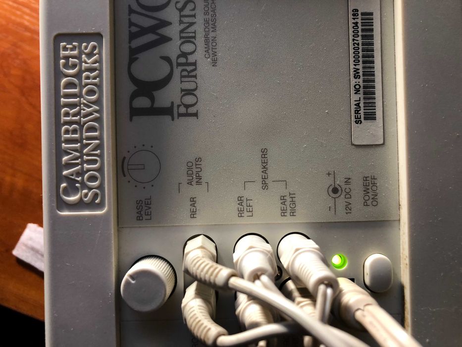 Колонки Cambridge Soundworks PC works Stereo Speakers 4+1: 1 800 грн ...