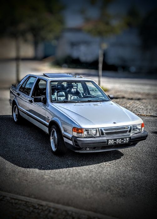 Saab 9000 turbo Clássico Nogueira E Silva Escura • OLX.pt