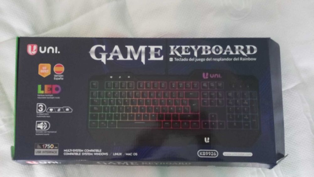 Teclado de jogo UNI GAME KEYBOARD KB9926 Torres Vedras • OLX Portugal