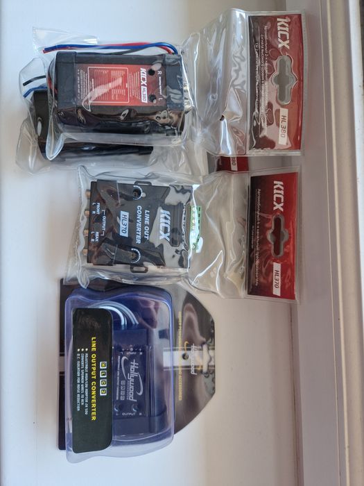 Konwerter RCA Kicx Hollywood nowe car audio Dąbrowa Górnicza • OLX.pl