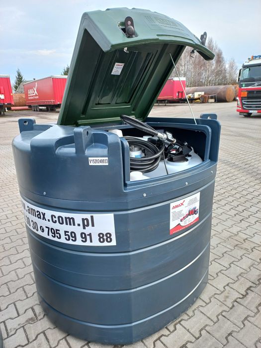 Zbiornik na paliwo 1500 litrów diesel ropa olej napędowy FORTIS dwupł ...
