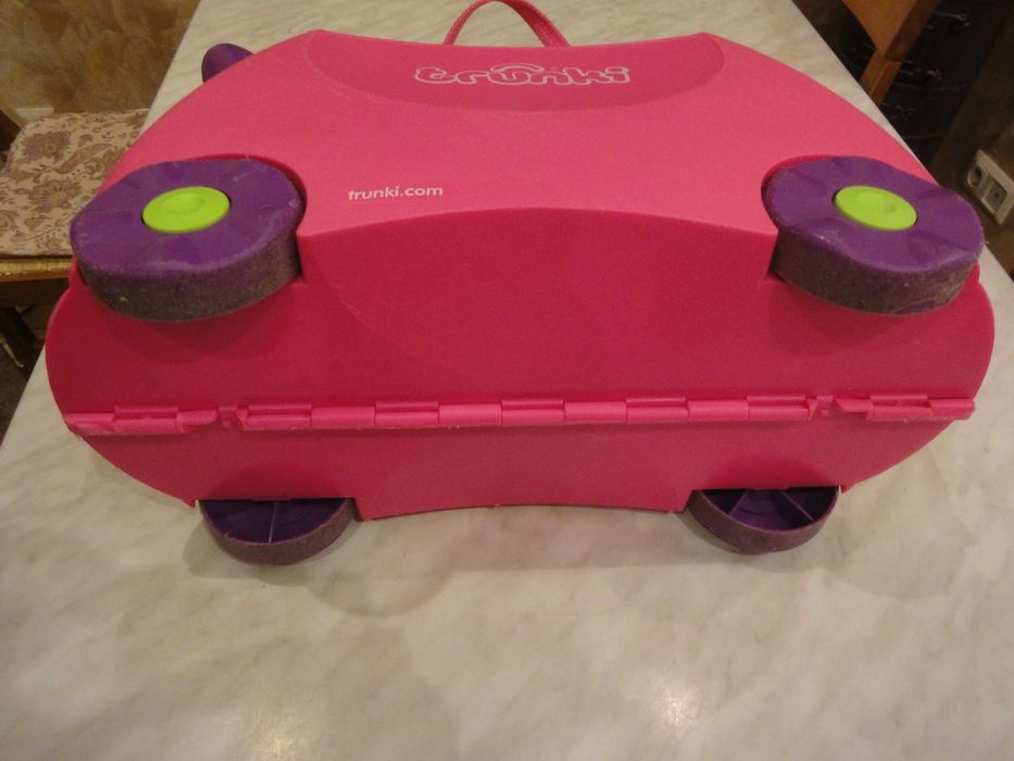 Дитяча Валіза-каталка на колесах Trunki ride-on trixie pink, GB.: 750 ...