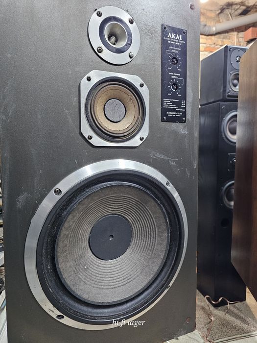 Akai sw 187 редкая винтажная акустика Топ модель НЧ 30 см: 15 000 грн ...