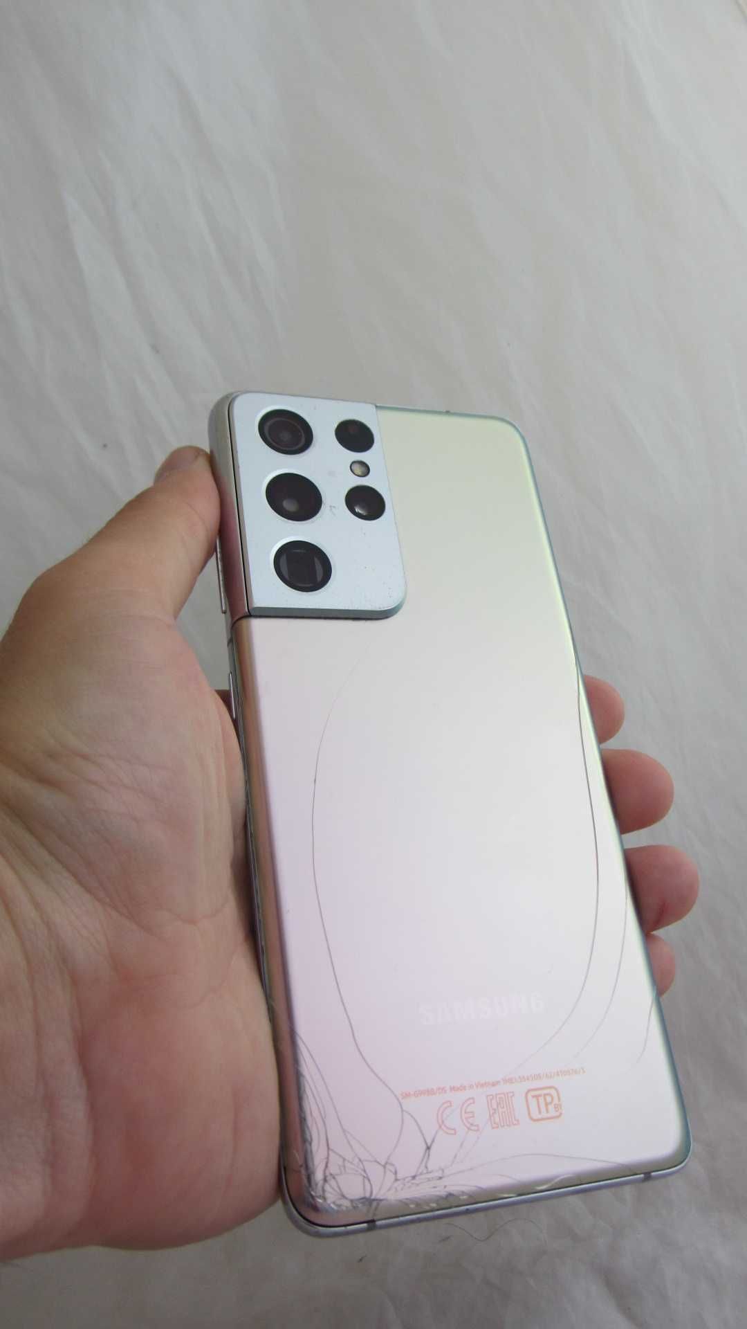 Samsung Galaxy S21 Ultra Sm G998b Ds 5g Phantom Silver Відправлено 3