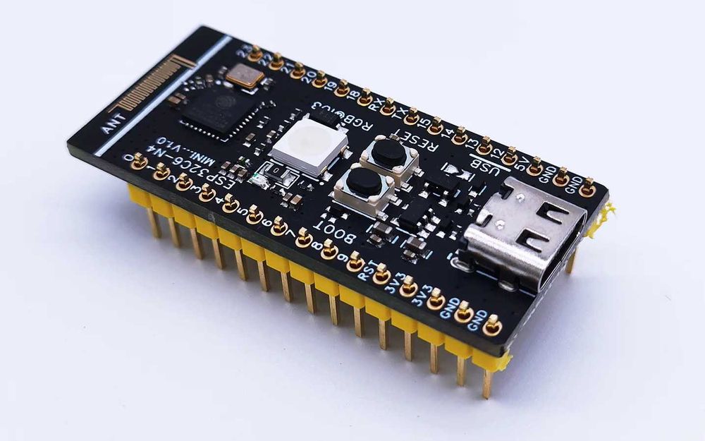 Плата Weact Esp32 C6 Mini Arduino Esp Idf Micropython 226 грн
