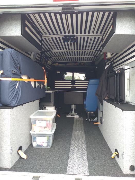 Kamper van Opel Movano 23r Salon Pl Motocykl Goldwing Zelów • OLX.pl