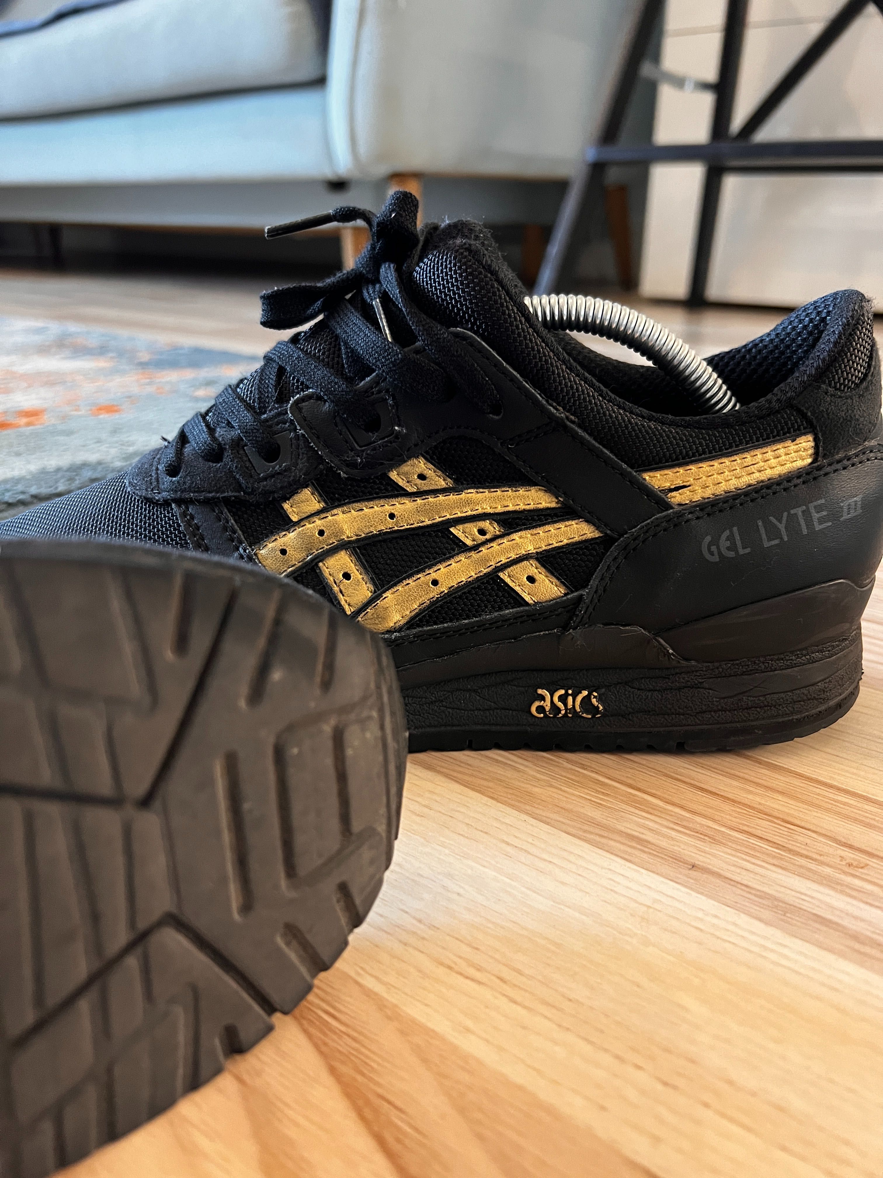 Asics gel lyte 3 black store