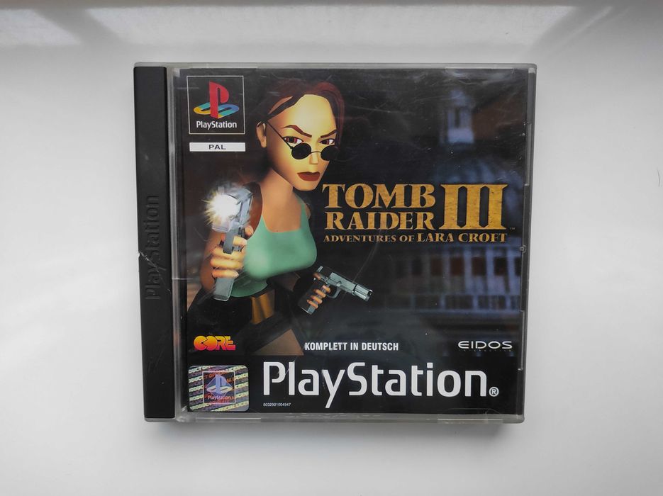 Tomb Raider III Adventures of Lara Croft - PS1 / PSX - Stan płyty BDB ...