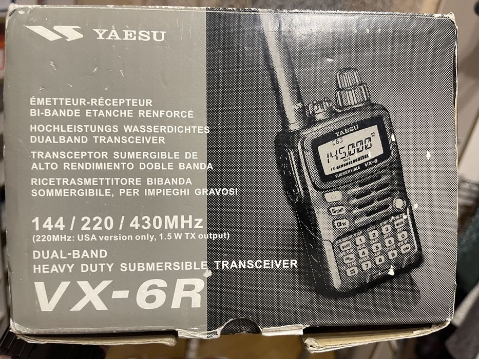 Рація Yaesu VX-6R: 9 600 грн. - Рації та інші телефони Харків на Olx