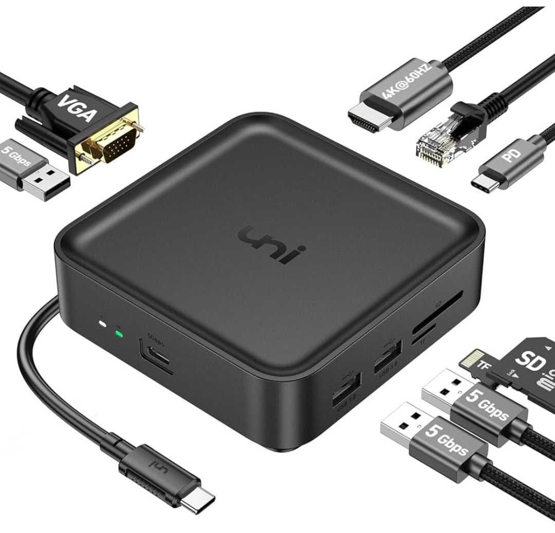 UNI Dual Monitors Docking Station 10 in 1 Kielce • OLX.pl UNI Dual Monitors Docking Station 10 in 1 Kielce • OLX.pl