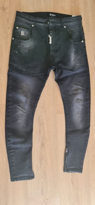 Calças Retzo Ganga Azul e Preta Mafamude E Vilar Do Paraíso • OLX.pt