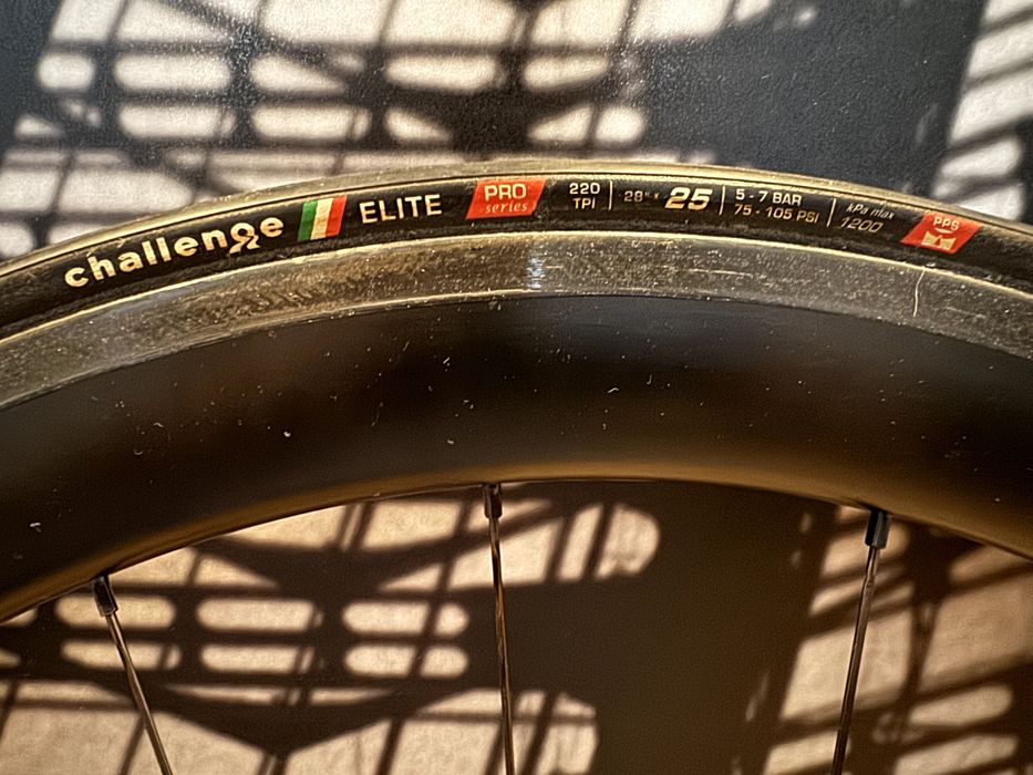 Koła Karbonowe, piasty Ursus, szytki Challenge Elite, kaseta 105 ...