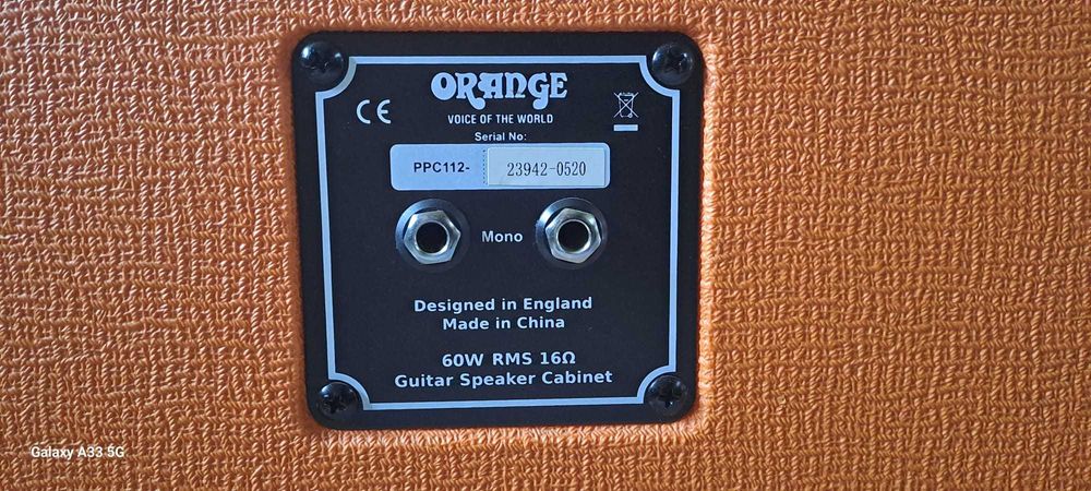 Orange PCC 112 Celestion V30 16ohm paczka kolumna gitarowa Kraków ...