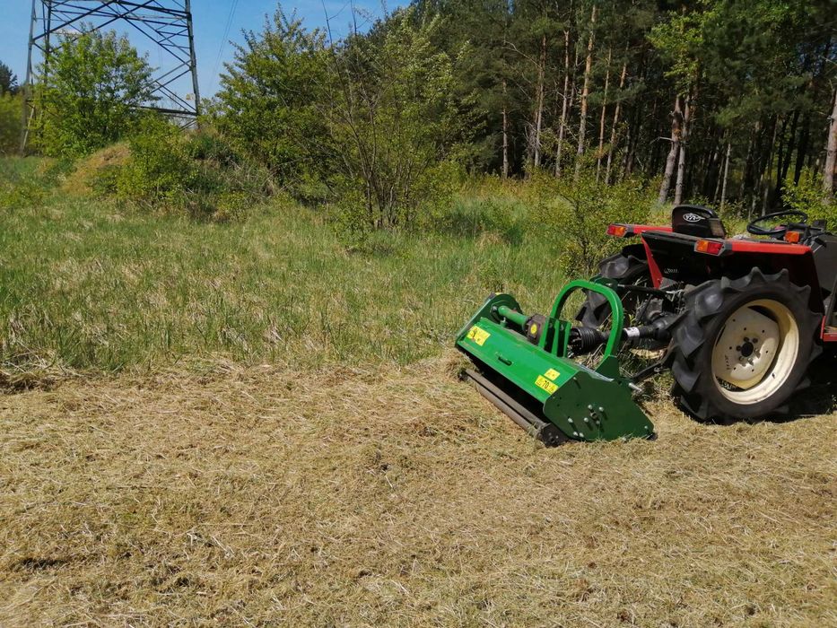Minitraktorek glebogryzarka separacyjna, mulczer, Mini ładowarka ...