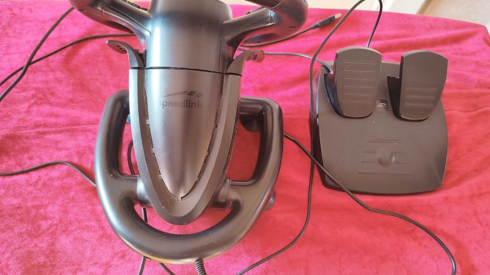 Ігрове кермо Игровой руль Speed Link Black Bolt (SL-650300-BK): 1 799 ...