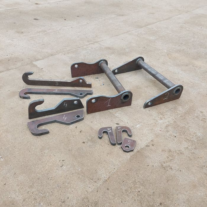 Mocowanie manitou przejściówka adapter ładowarka merlo uchwyt euro ...