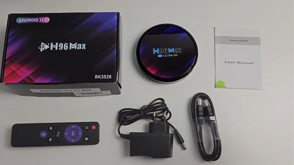 TV BOX Смарт ТВ-приставка ТВ бокс Android TV-BOX H96 MAX 4GB / 64GB: 899 грн. - Медіа програвачі ...
