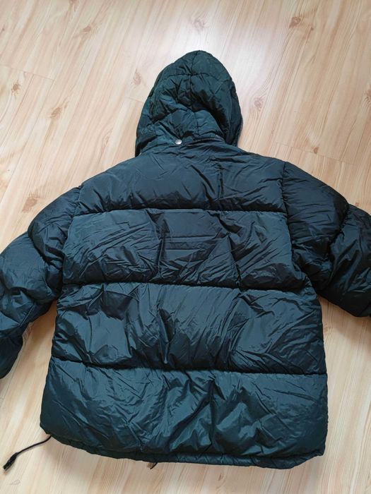 Kurtka puchowa damska ciemna zieleń Józefów Jarosław • OLX.pl