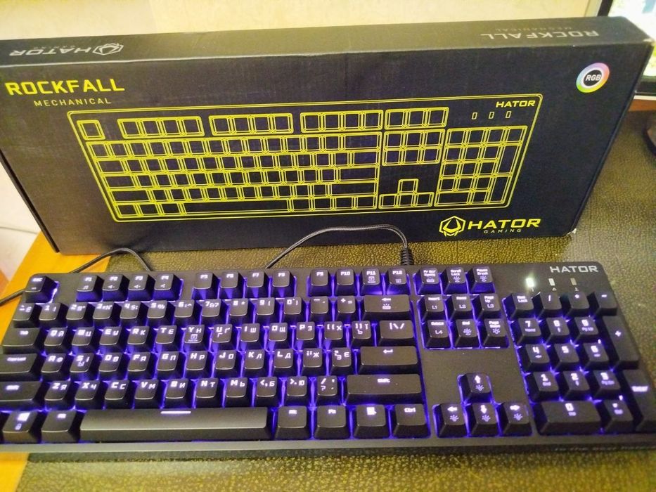 Топові механічні клавіатури Hator !: 1 200 грн. - Периферійні пристрої Вишгород на Olx