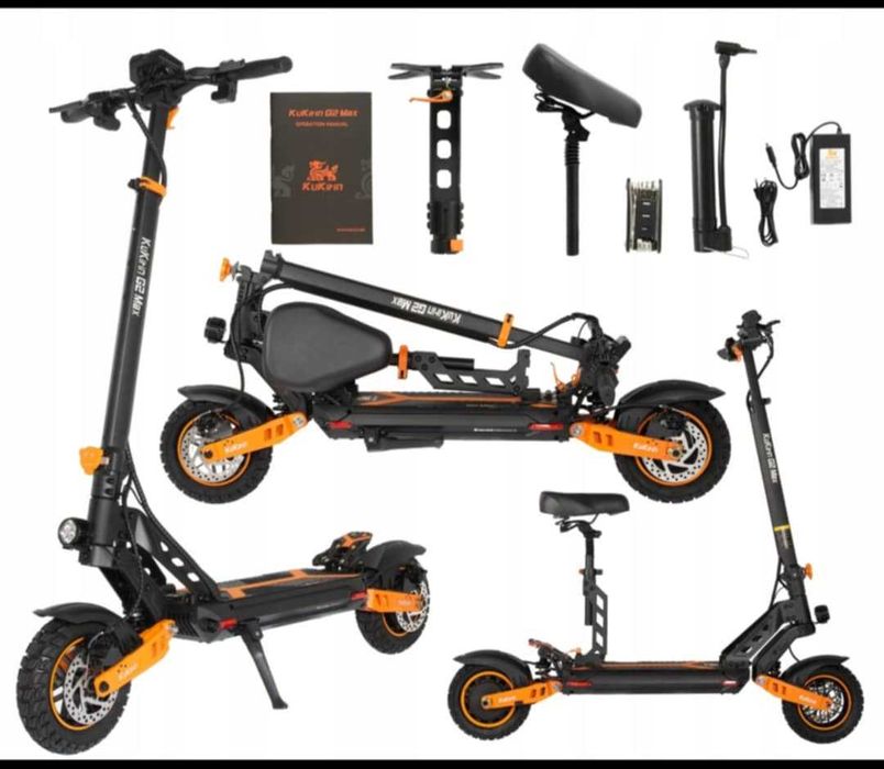Hulajnoga elektryczny KUKIRIN G2 Max 1000W 55 KM/H 48V 20Ah model 2025 ...