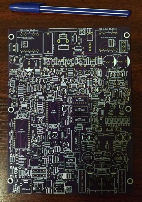 ЦАП DAC LC7881 Sanyo 16bit/44.1kHz USB версия печатная плата: 400 грн ...
