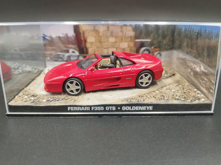 1:43 Altaya James Bond 007 Ferrari F355 GTS "Goldeneye" model Bytom ...