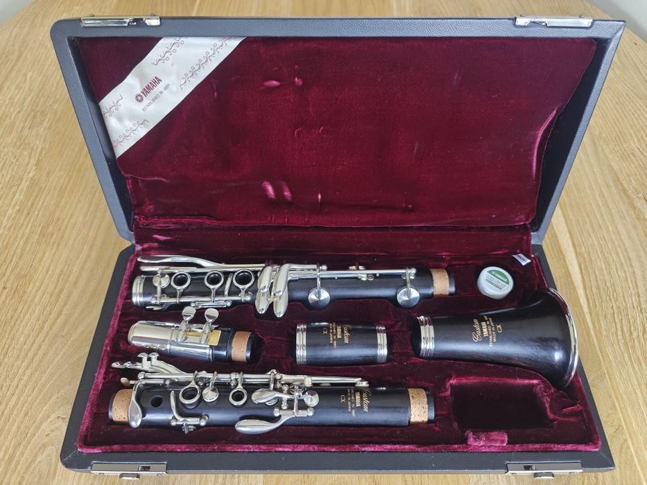 Klarnet Yamaha Custom YCL CX w stroju B jak nowy Jasło • OLX.pl