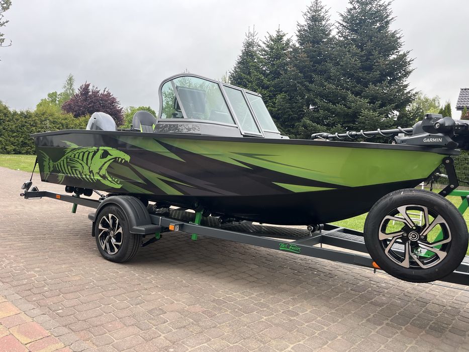 King boats 470cc lódz aluminiowa Choszczno • OLX.pl