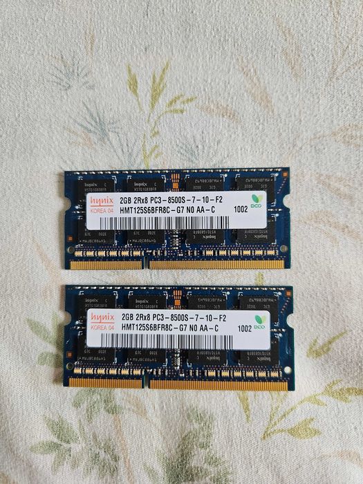 Intel i3 330m + memoria ram 2x2GB + placa Wifi + Placa Bluetooth Santa ...