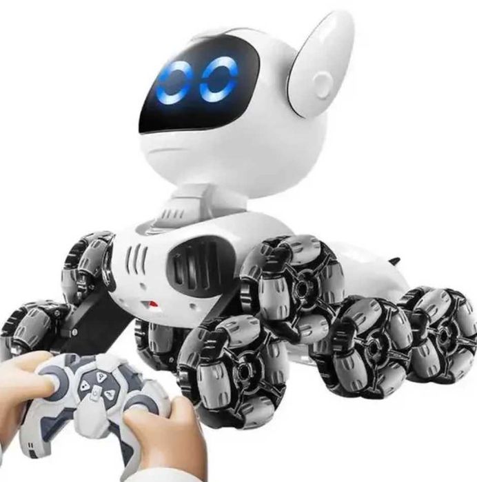 Интерактивная игрушка робот собака Tooby с пультом ДУ: 949 грн ...