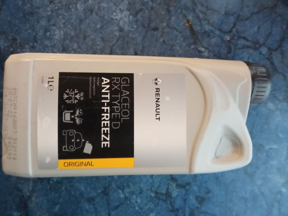 Антифриз оригінал Рено Glaceol Rx Type D: 380 грн. - Інші мастила та ...