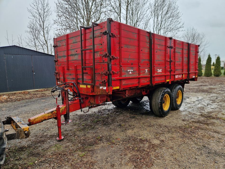 Tandem wywrotka trzystronny wywrot 12 TON TIM wysoki wywrot 8 ton ...