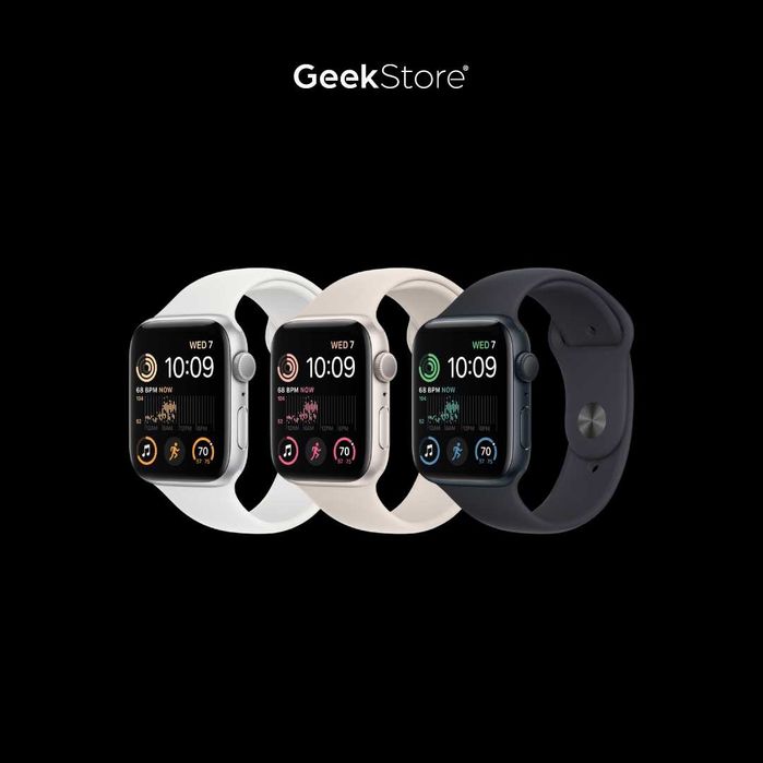 Apple Watch SE 2Gn. 40/44mm (GPS) NOVO C/IVA - GeekStore Oliveira, São Paio E São Sebastião ...