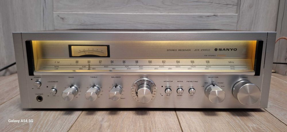 Amplituner SANYO JCX 2100 LE ! IDEALNY STAN ! OKAZJA ! 100% Sprawny ...