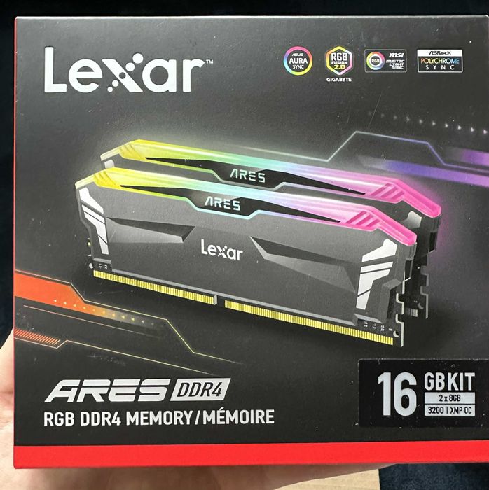 Lexar Ares RGB DDR4 RAM Kit 16GB (2x8GB) 3200MHz RGB [NOWY] Konstancin ...