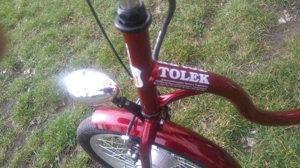 Rehabilitacyjny rower elektryczny trójkołowy TOLEK na gwarancji ...